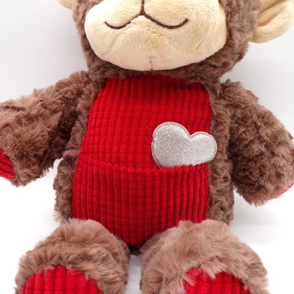 Dan Dee | Toys | Dan Dee Monkey Valentine Plush Stuffed Animal 4 Brown ...